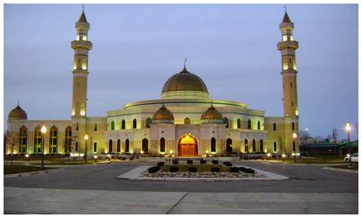 Welcome to the Islamic Holly Places: Mosque of Dearborn, Michigan, USA
