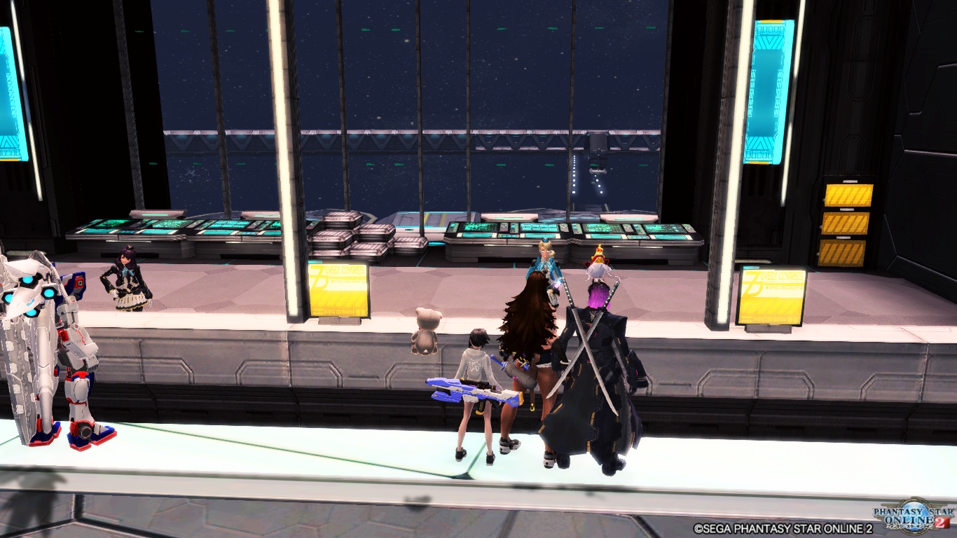 The PSO2 beginner's walkthrough Blog: Blocks and how to start a quest