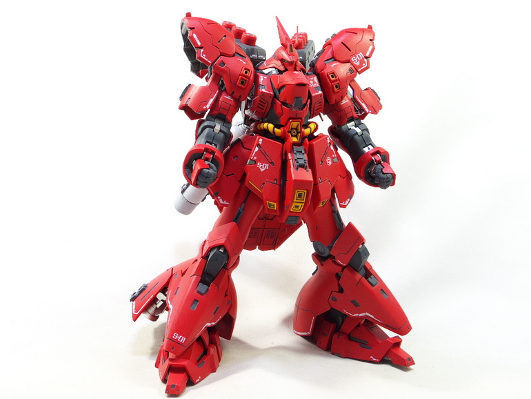 Custom Build: RG 1/144 MSN-04 Sazabi [Detailed]