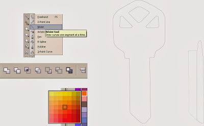 How To Make Key With CorelDraw - coreldraw tutorial new simple