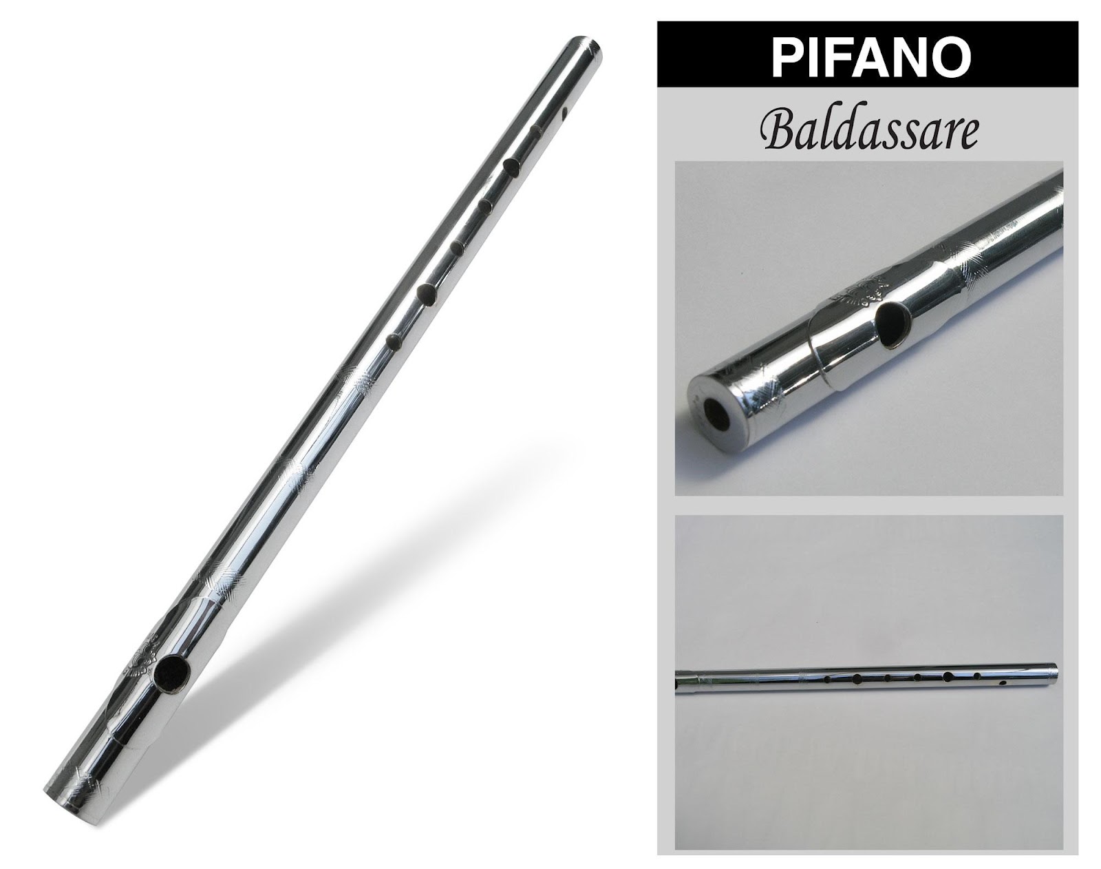 PF2 PIFANO ACERO C/FUNDA BALDASSARE - SONIDO LATAM
