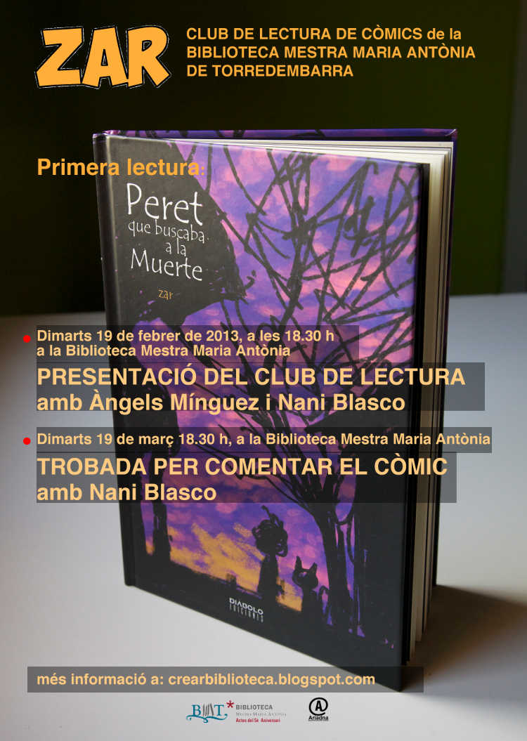 ComiCat: Neix ZAR, club de lectura de còmics, a Torredembarra