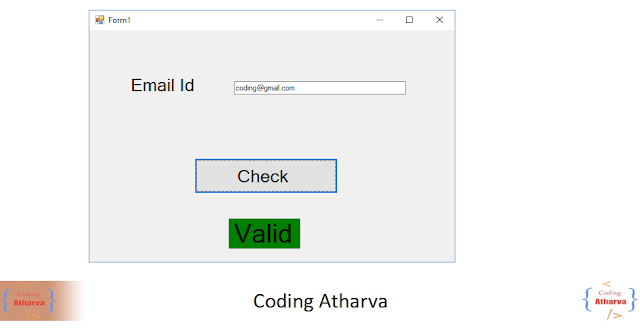 35 Validation using Regex in VB.NET ~ Coding Atharva