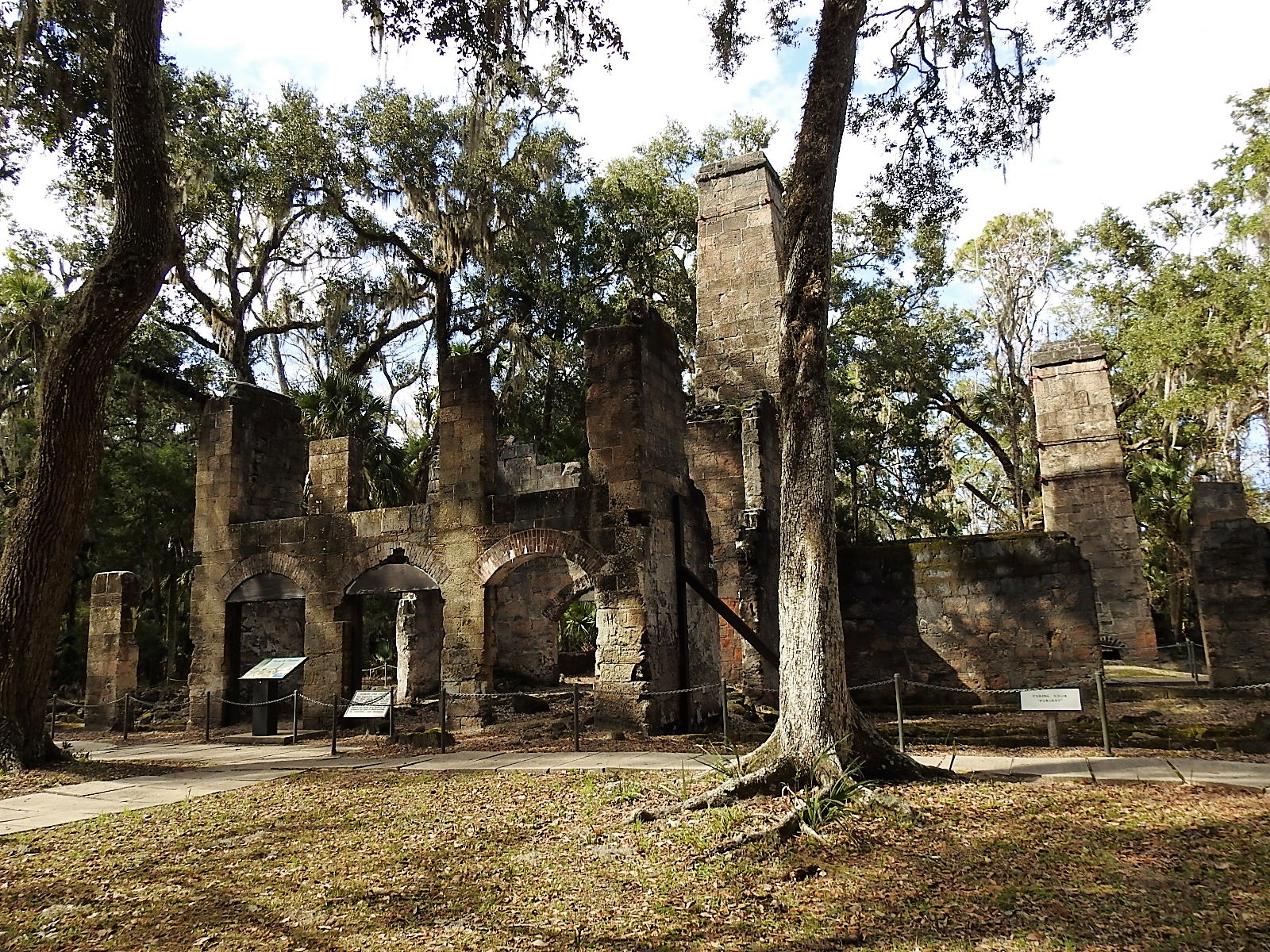Traveling with Tucson : Florida - Bulow Plantation Ruins State Park