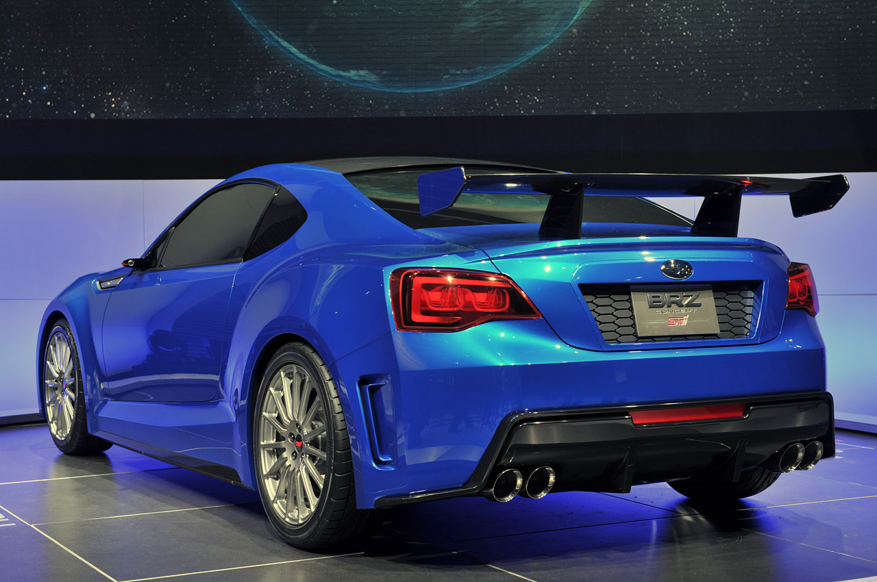 Subaru BRZ Concept STI Looks Quick