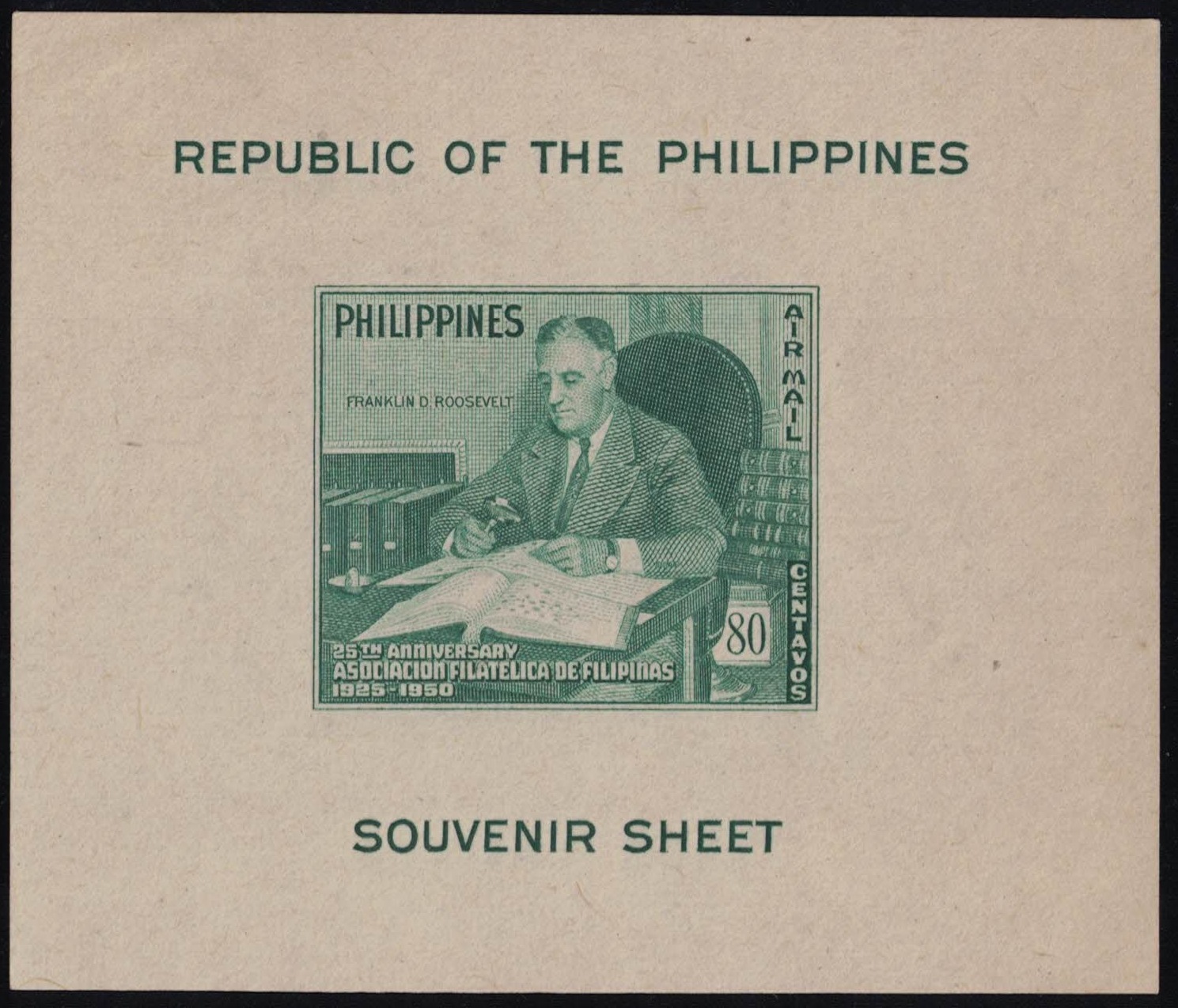 Philatelic Philippines: 1950: AFF 50th anniversary