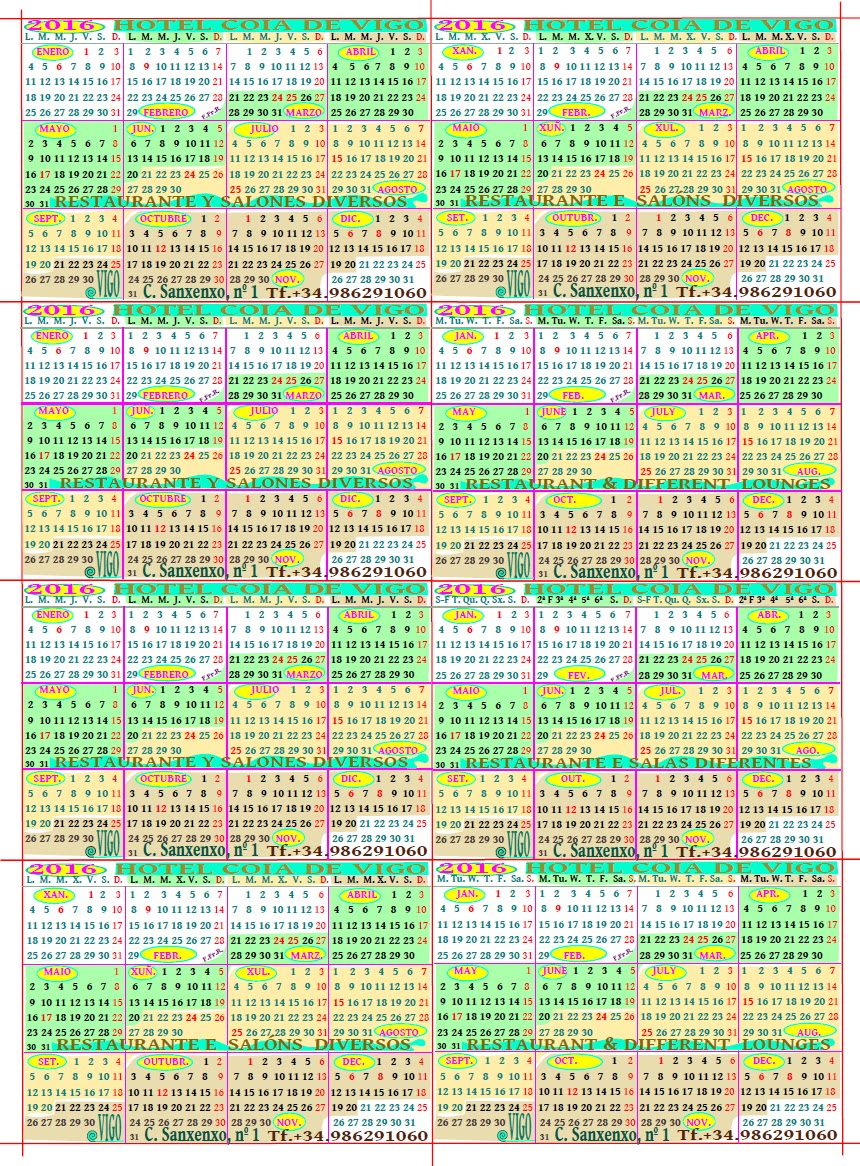 Calendars with Seasons