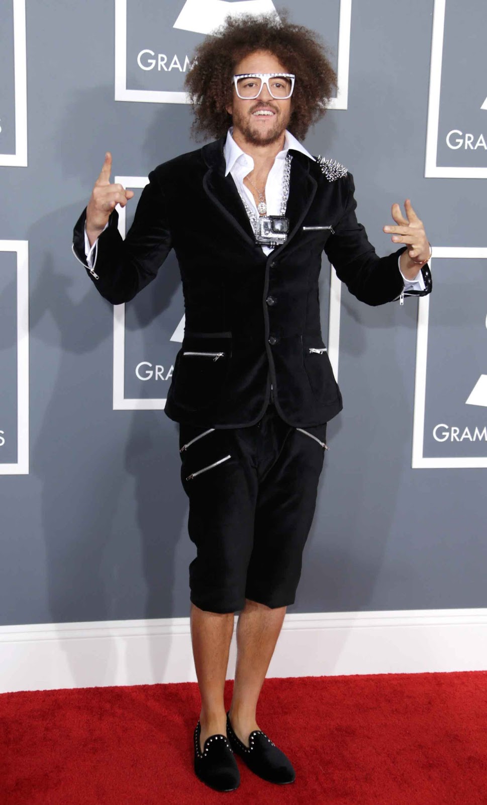 REDFOO DESIGNS HIS GRAMMY AWARDS OUTFIT