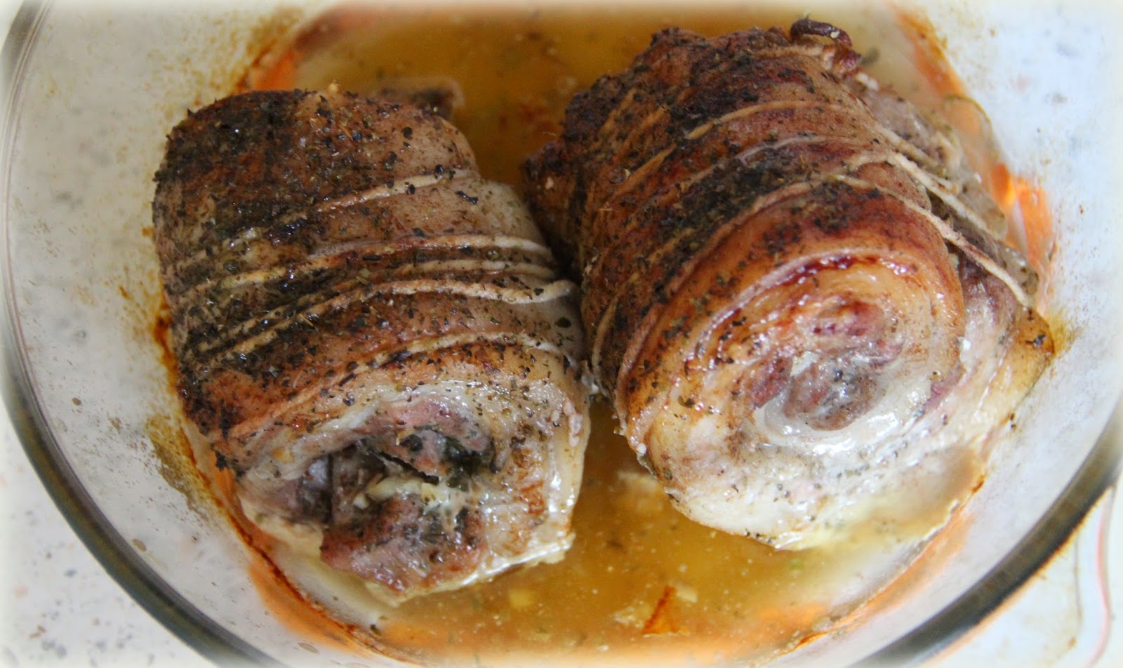 ugotowac.blogspot.com: Boczek pieczony rolowany