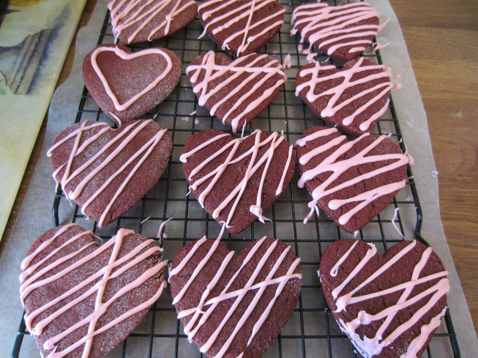 My Patchwork Quilt: CHERRIES JUBILEE & A HEART COOKIE