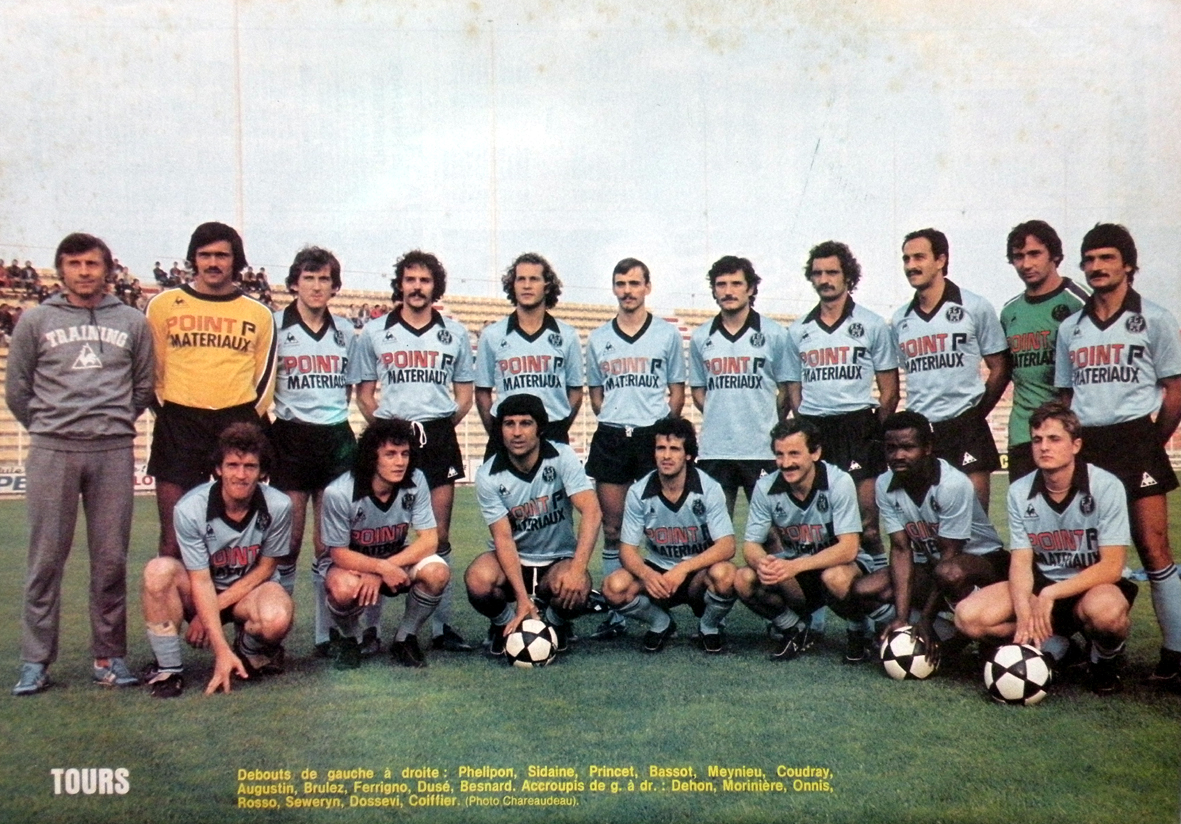L'équipe du dimanche après-midi. F.C TOURS 1979-80.