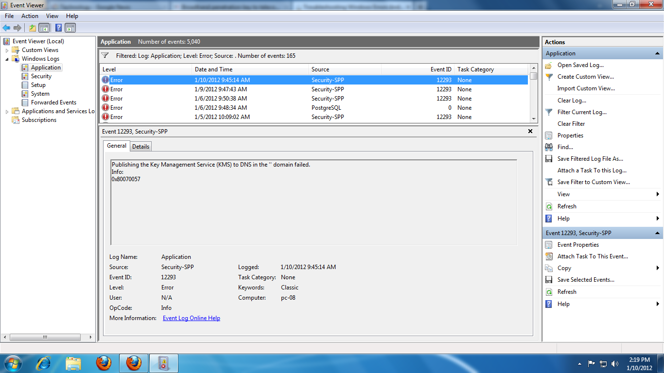 Troubleshooting Windows Errors And Solutions Security Spp Error Windows 7