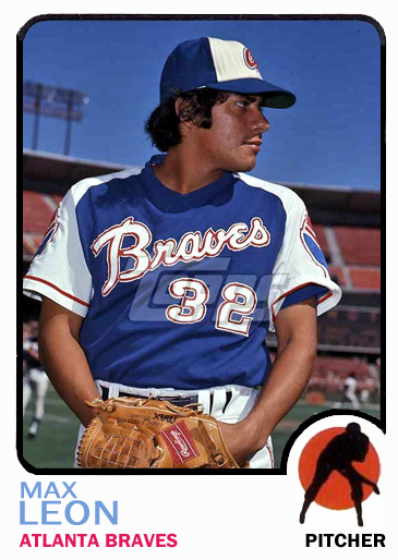 1973 Topps Baseball Card Update Series: 1973 Atlanta Braves - 76-85 ...
