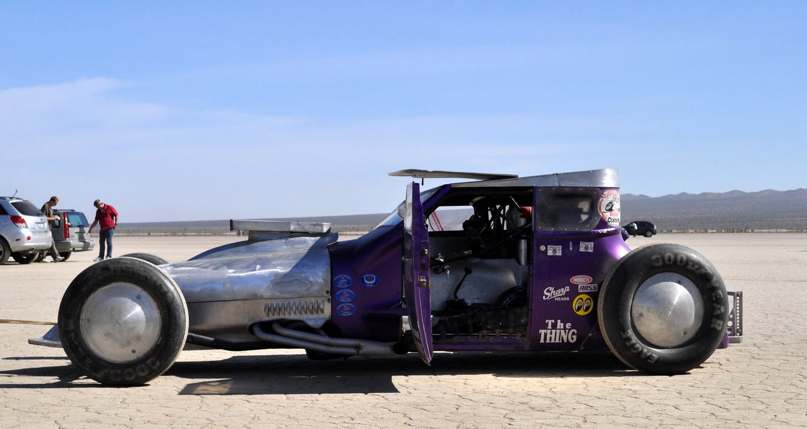 Just A Car Guy: May 14 2011 at El Mirage, dry lakes racing from start ...