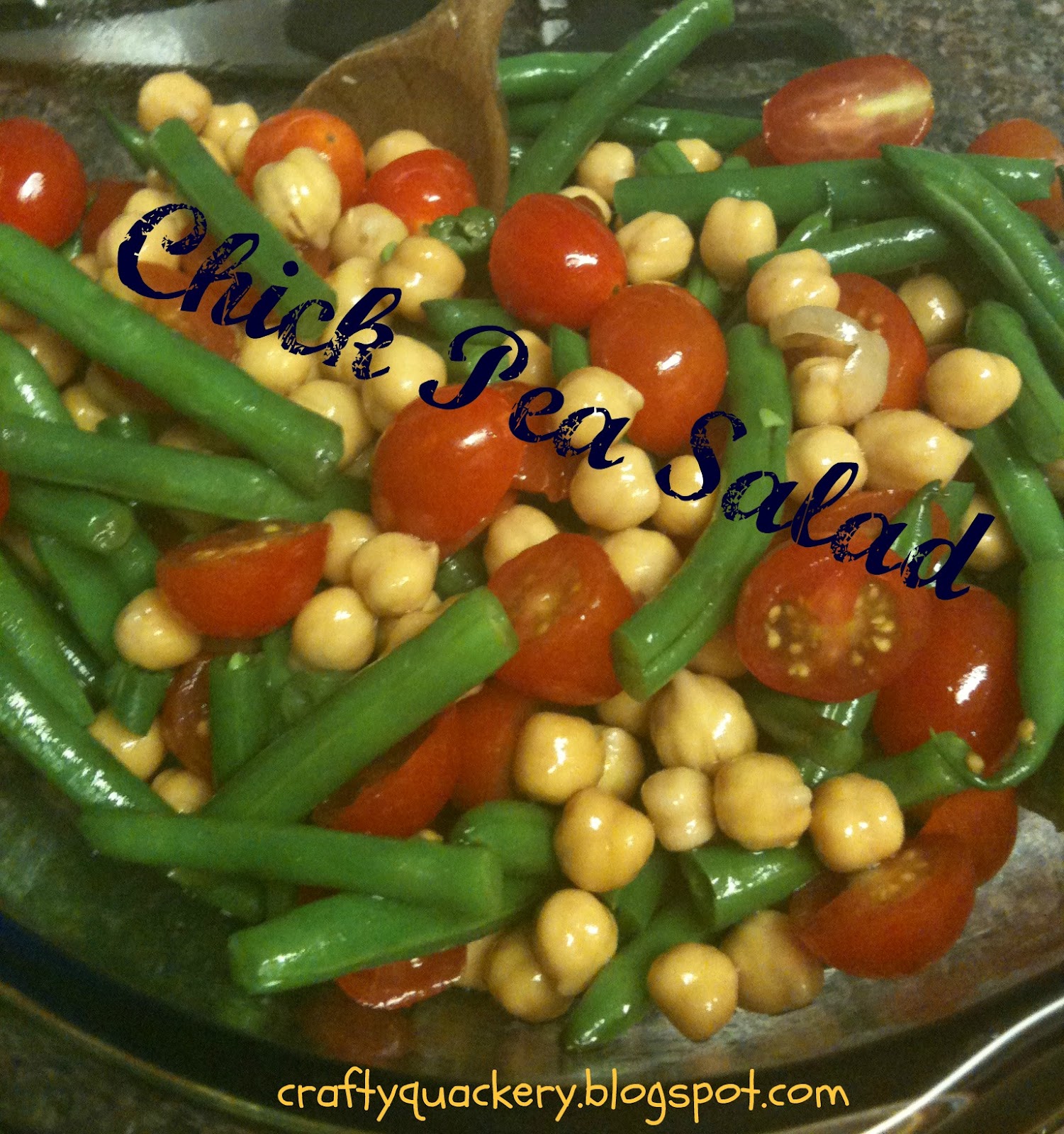 Crafty Quackery: Food Friday - Chick Pea Salad