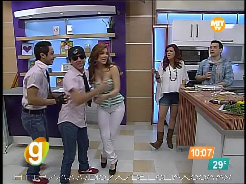 Las diosas del clima: Briana Chavez en Gente Regia