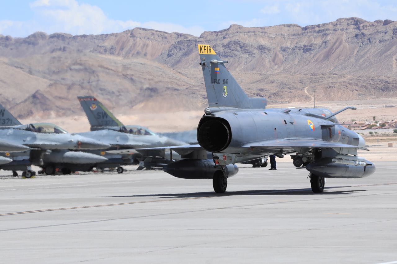 Red Flag 2018: Escuadrón Kfir lidera por primera vez aviones de combate ...