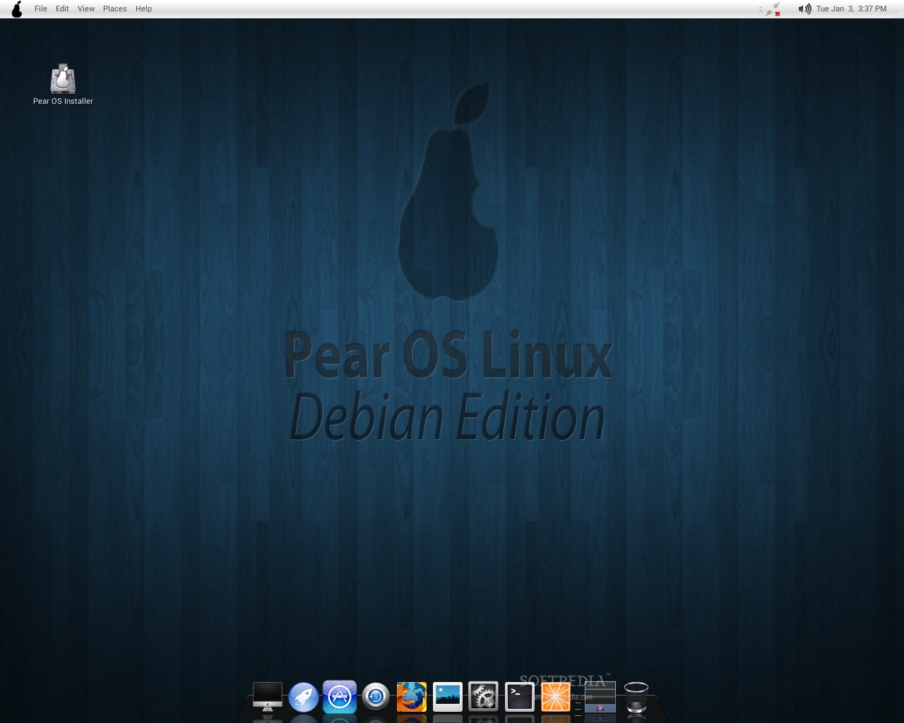 Información De Distribuciones Linux Y Software Pear Os Linux Debian
