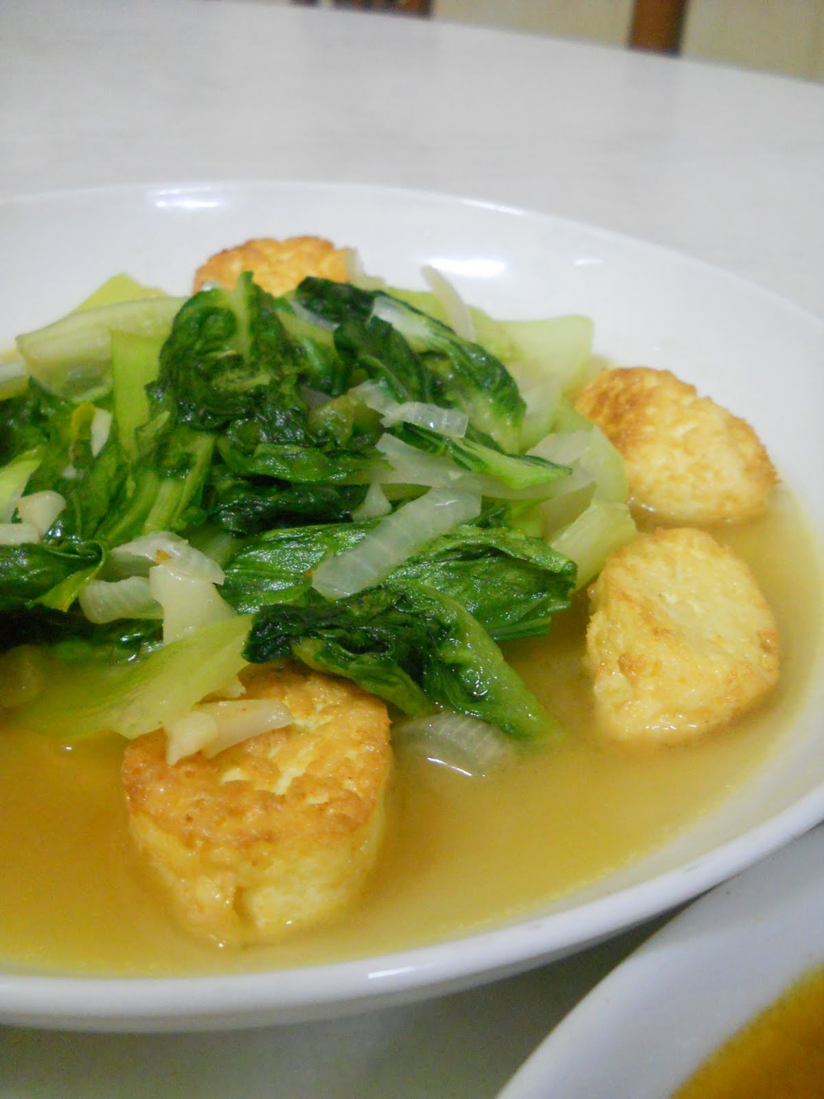 my magic kitchen: SAWI PAKCHOY TAUHU JEPUN