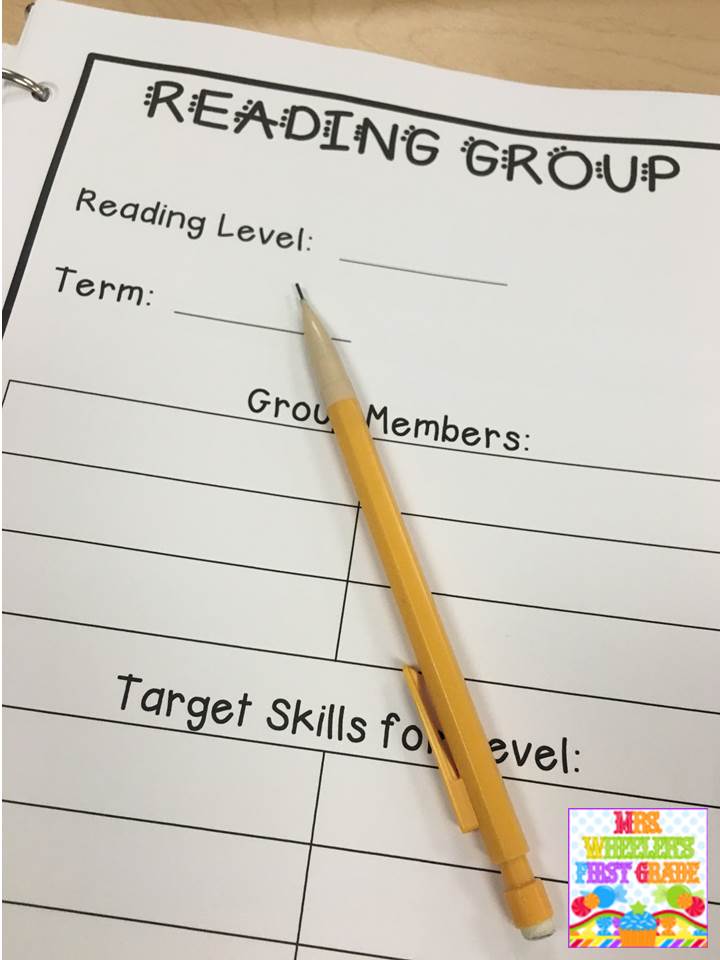 Mrs. Wheeler's First Grade Tidbits: Guided Reading in 1st Grade