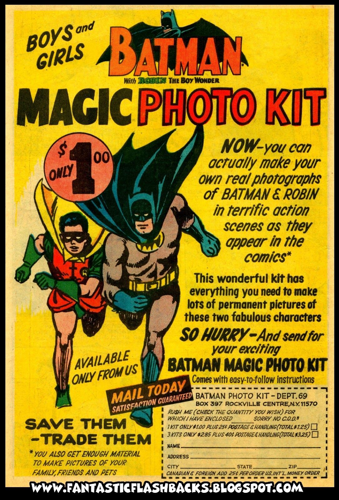 Fantastic Flashbacks: Batman Magic Photo Kit