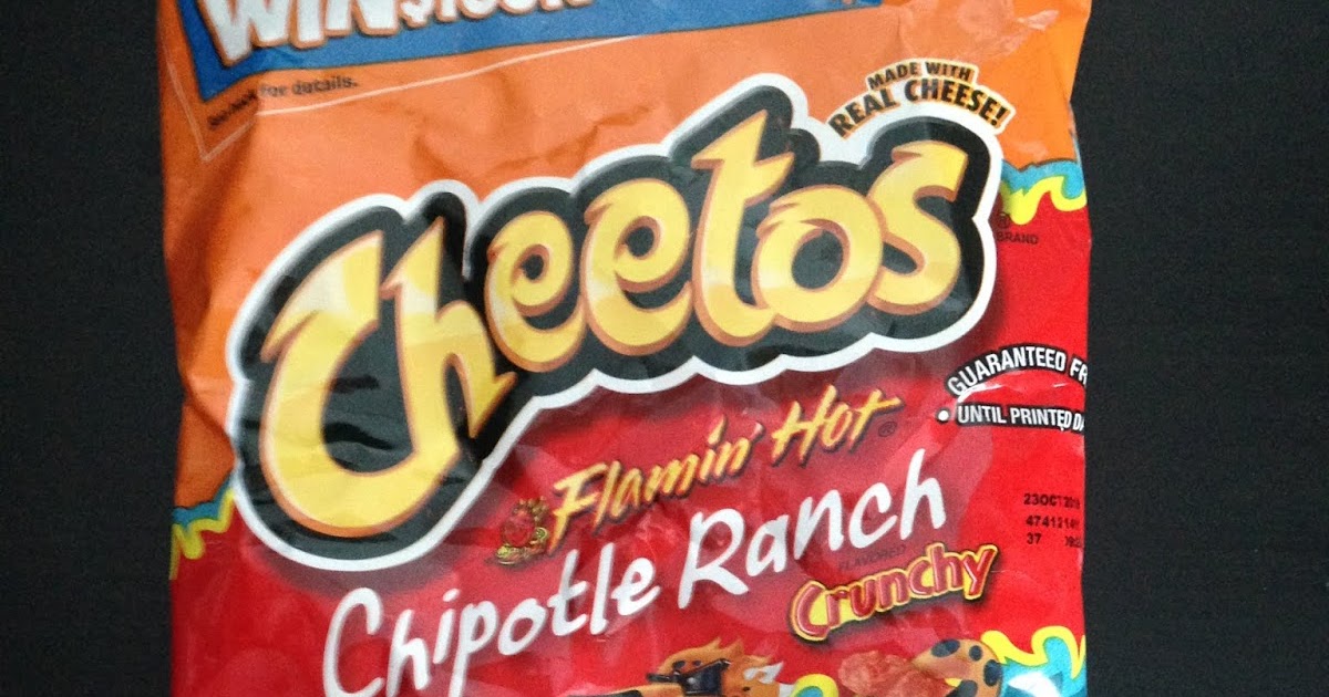 Ephemeral Noms: Cheetos Crunchy Flamin' Hot Chipotle Ranch