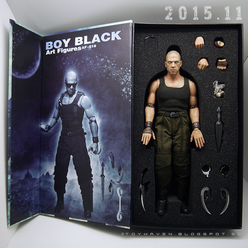 toyhaven: November 2015 haul: Art Figures Boy Black (Riddick) and Hot ...
