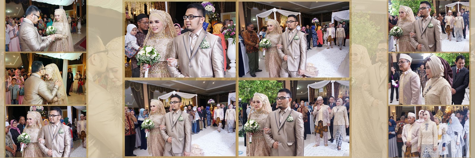 Sample Design Kolase Album Wedding / Pernikahan