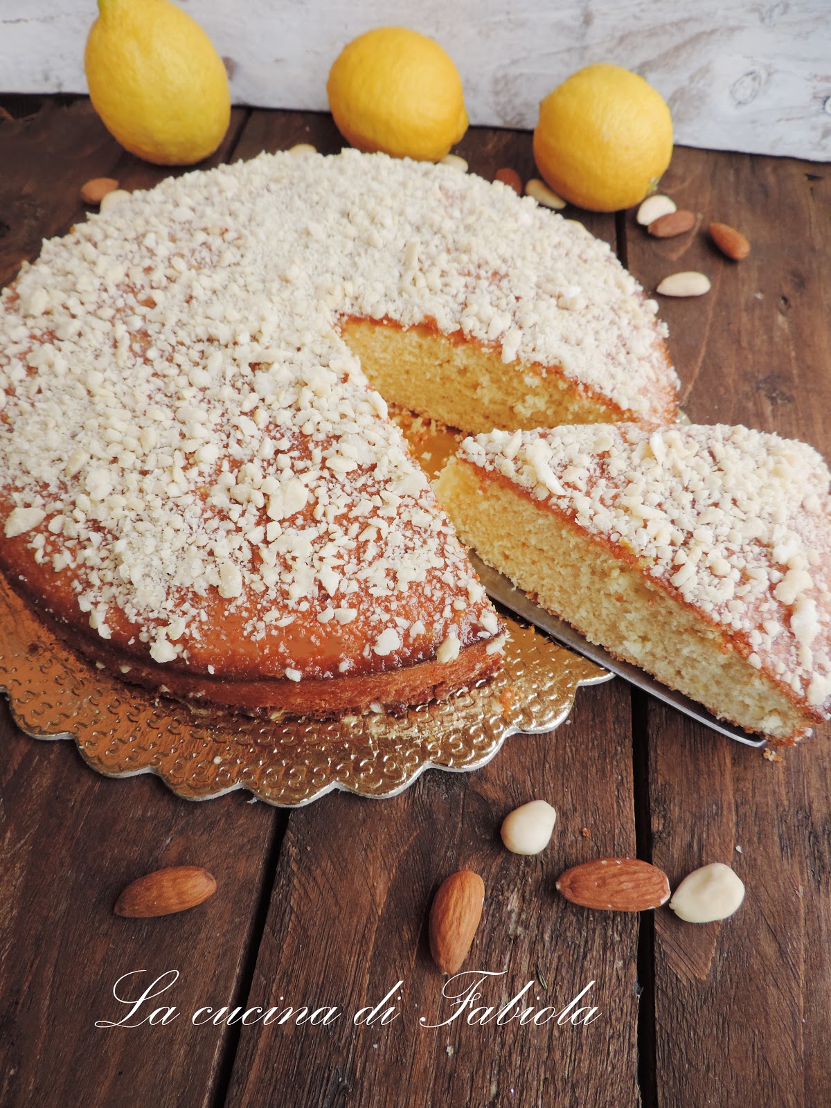 Pan di limone alle mandorle | La cucina di Fabiola