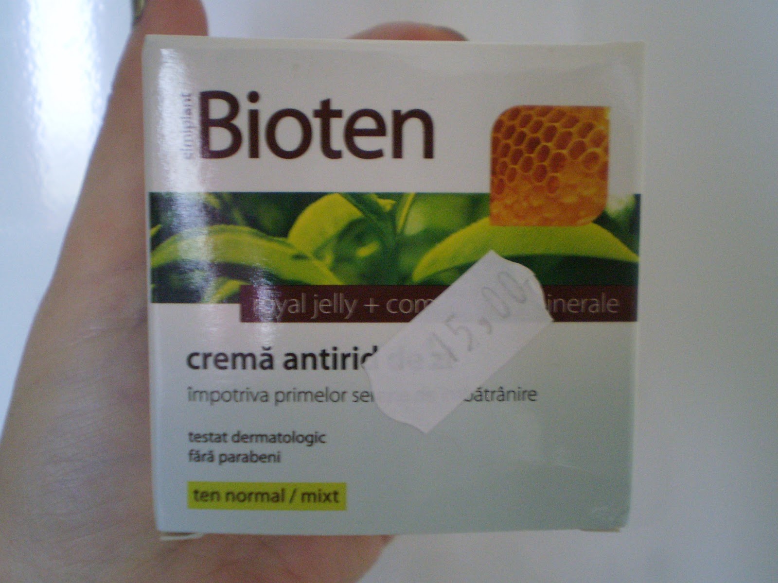Pink Glamour: Elmiplant Bioten Antiaging Day Face Cream review