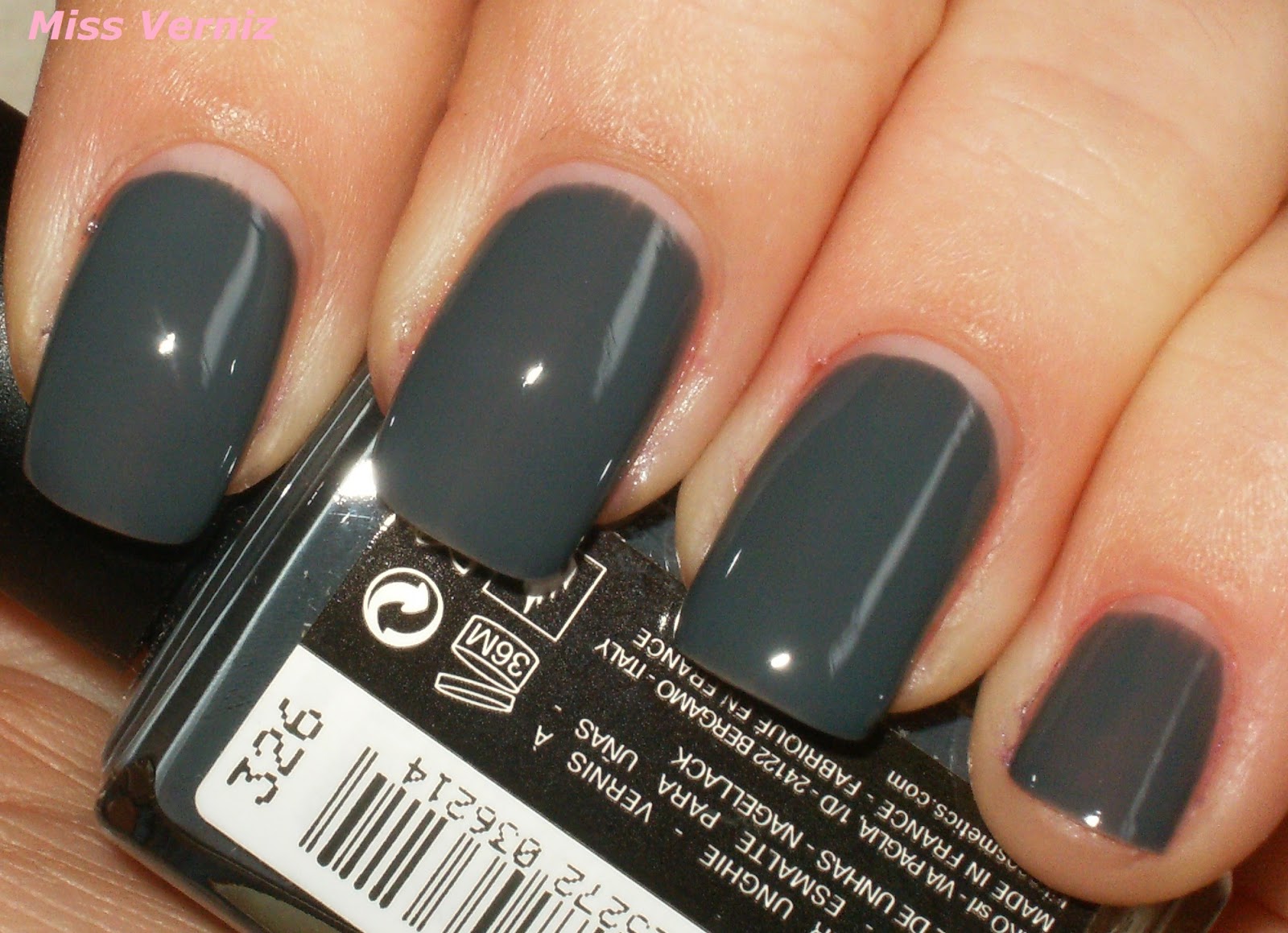 Ana_missverniz: Kiko Numero 326 : Graphite Grey...!!!