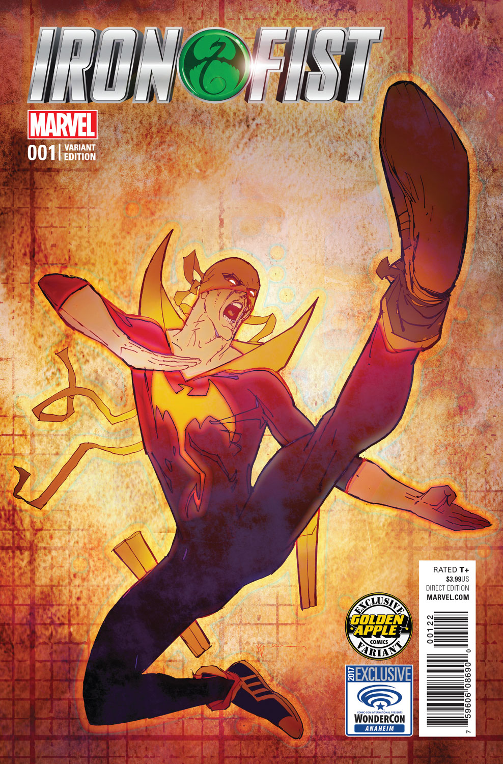 Iron Fist #1 Retailer Exclusive Variants Bring Epic Action to Your ...