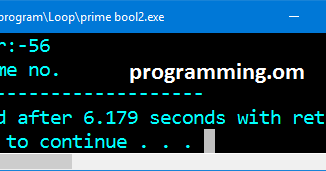 program in c++ to check a given number is prime or not using bool keyword