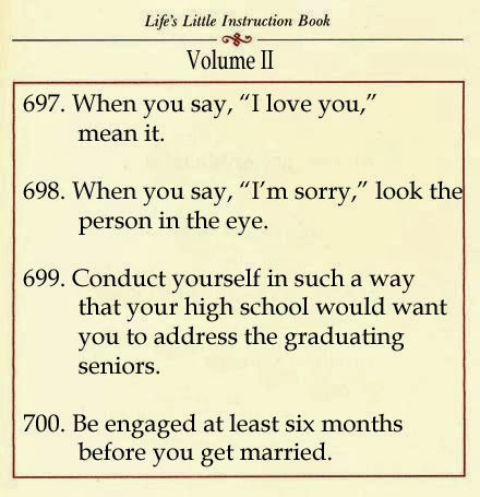 Content in a Cottage: Life's Little Instruction Book | Volume II ...