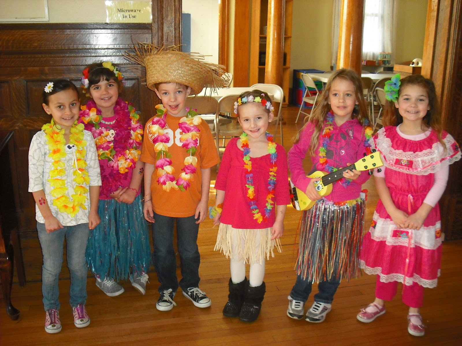Antioch School News: Spirit Week - Luau Day!