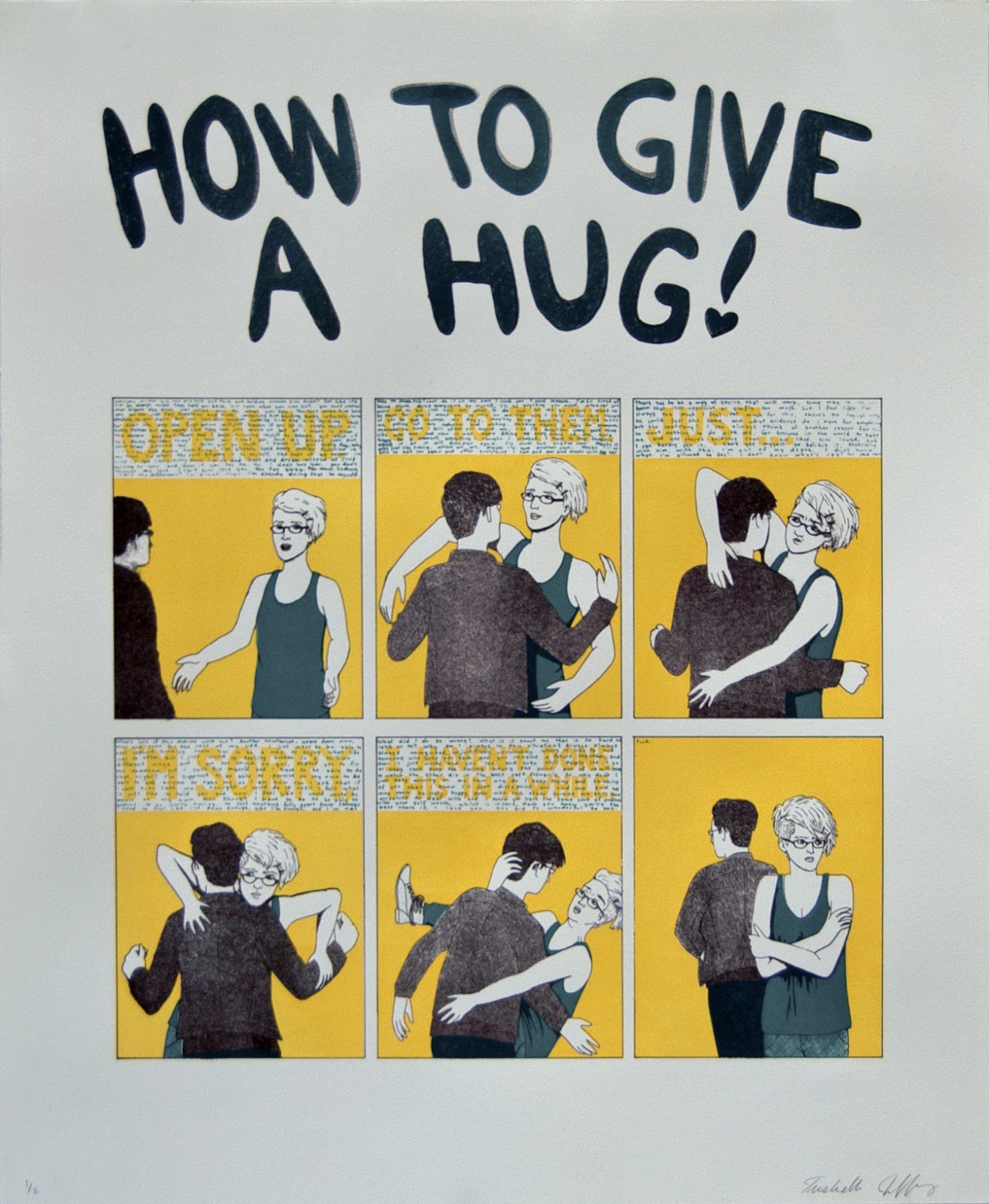 Scribbles: How to Give a Hug