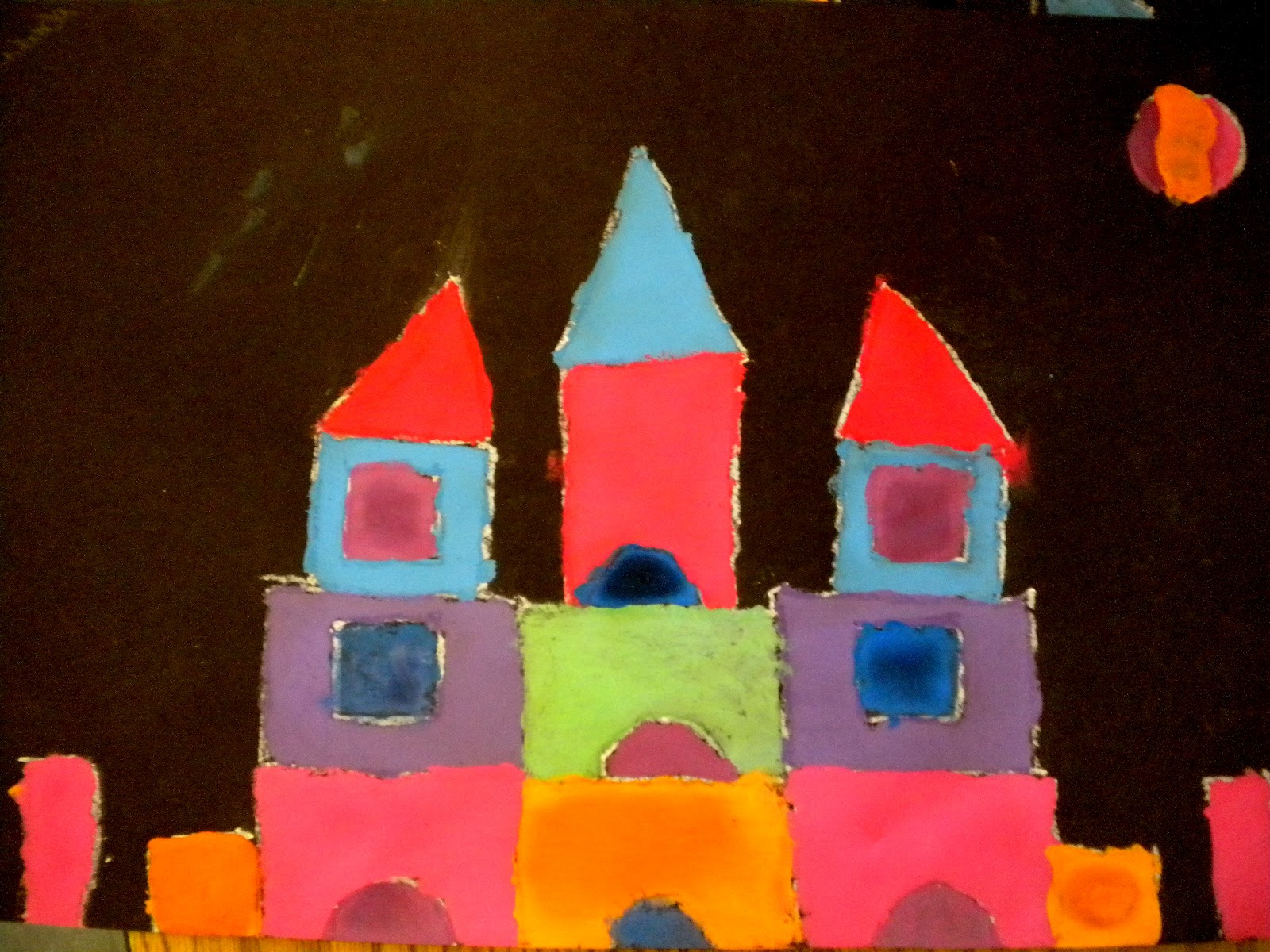 Waitsfield Elementary Art: Inspired by Paul Klee's "Castle and Sun ...