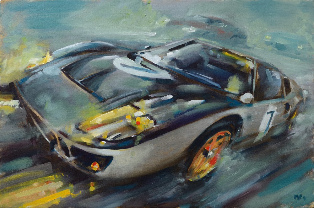 Pye Parr - Art and design blog: Car Paintings