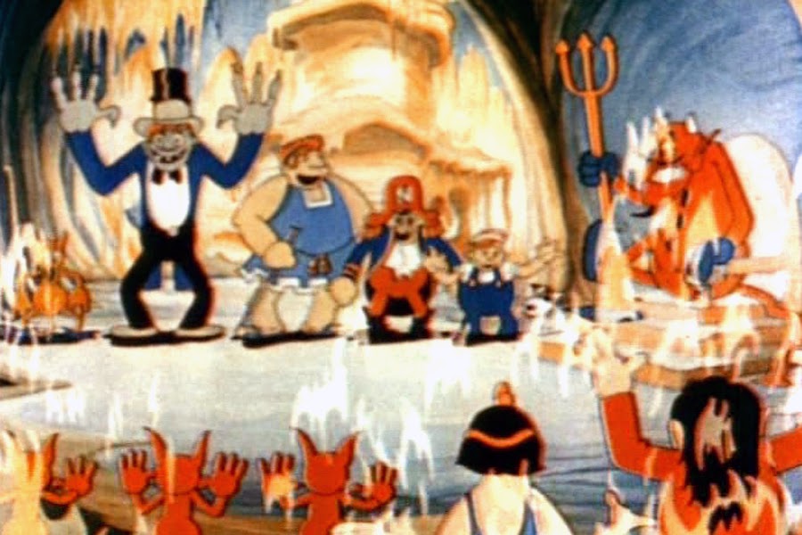 13: WILLIE WHOPPER in 'Hell's Fire' / A Famous Fairytale Cartoon - 1934