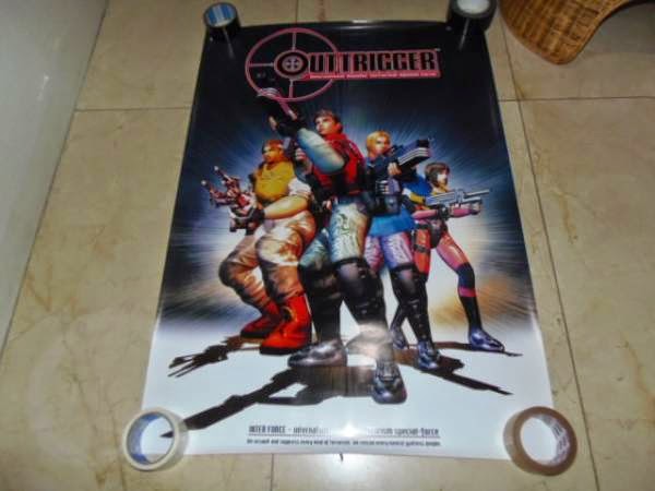 Sega Naomi - Arcade - MG: Outrigger : Poster Arcade