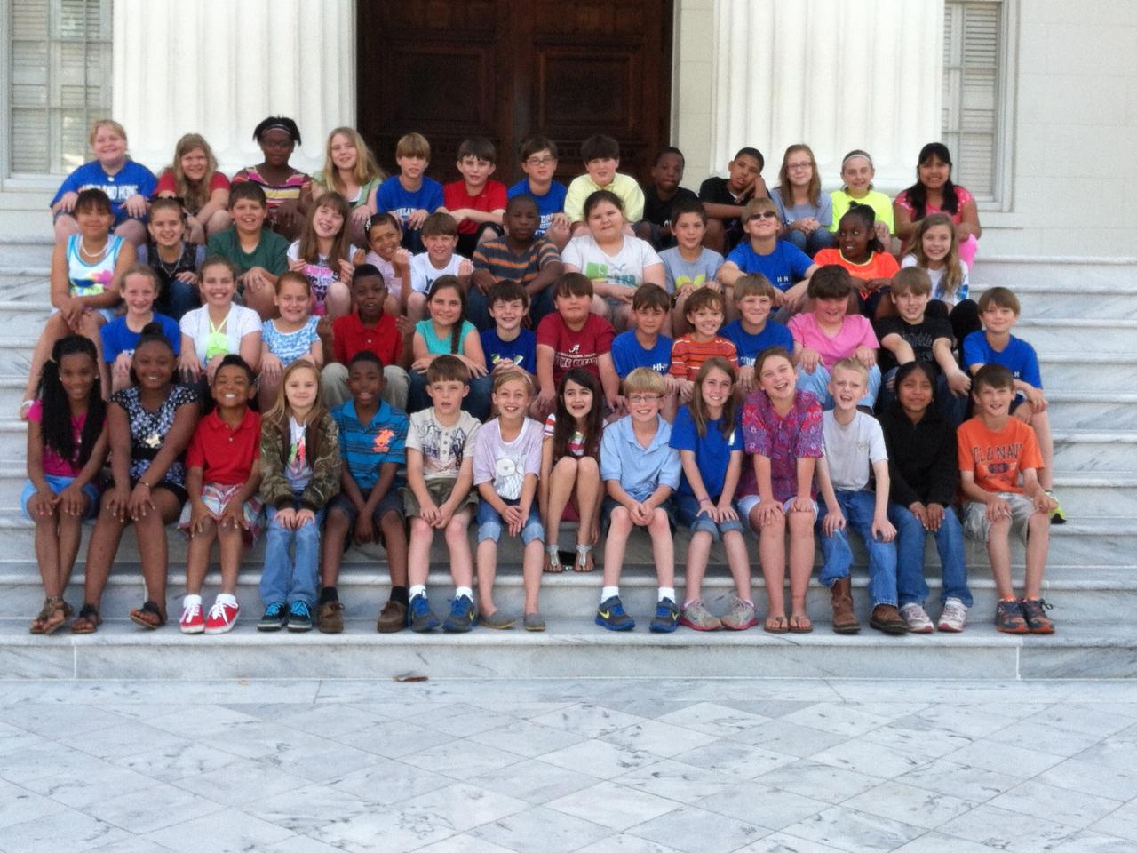 Superintendent's Corner: HHS 4th Graders Visit the Capital