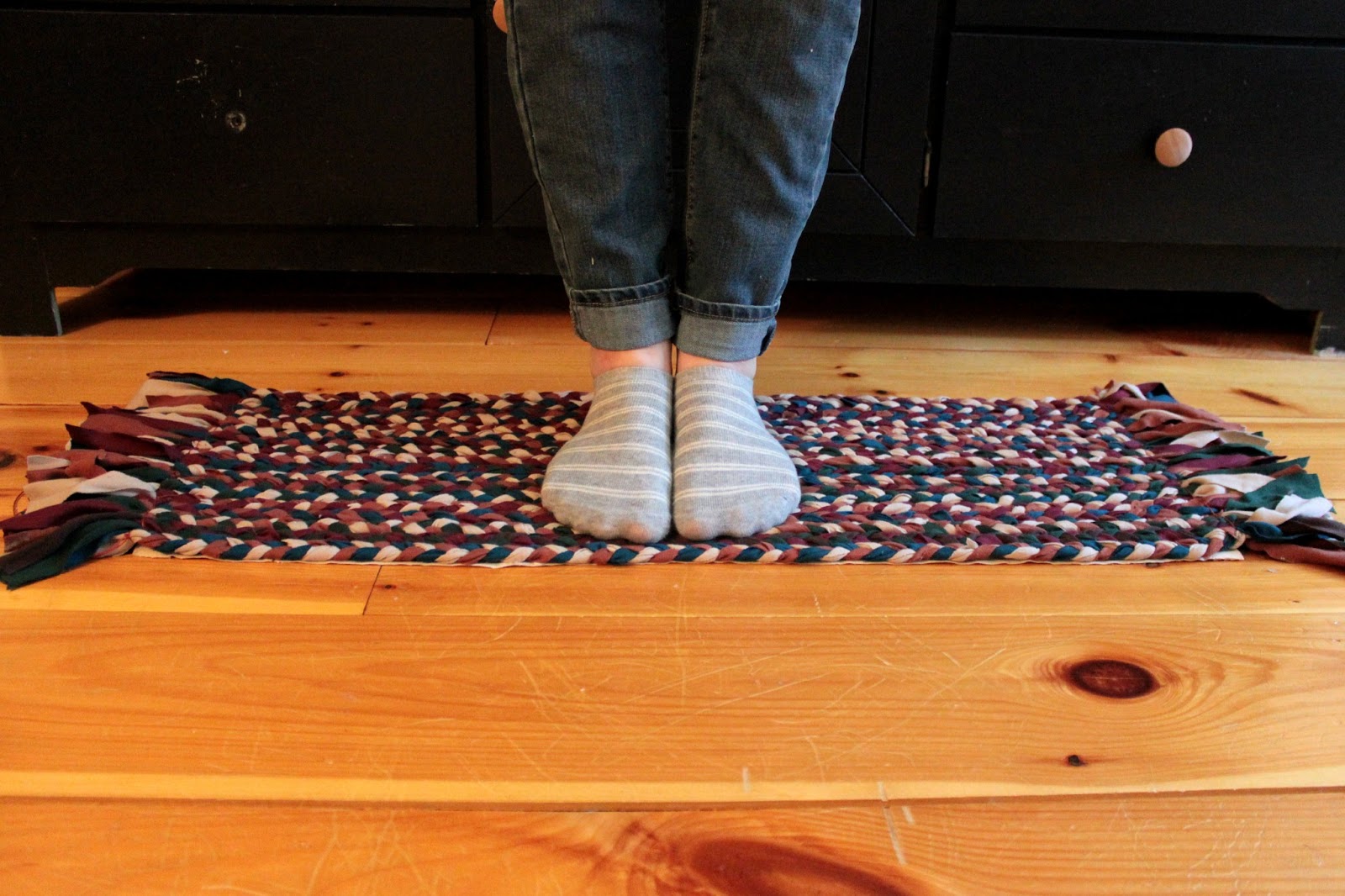 My First Braided Rug | Melmaria Designs: My First Braided Rug