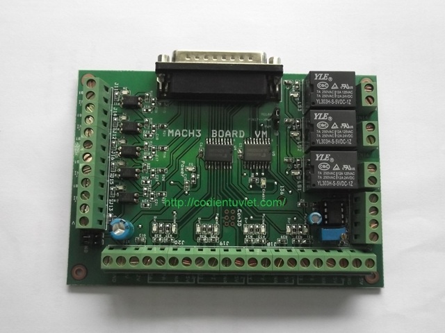 Vì nền tự động hóa Việt Nam: Mạch Mach3 CNC