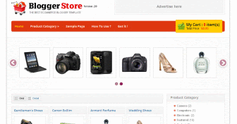Blogger Store 2 - Borneo Templates