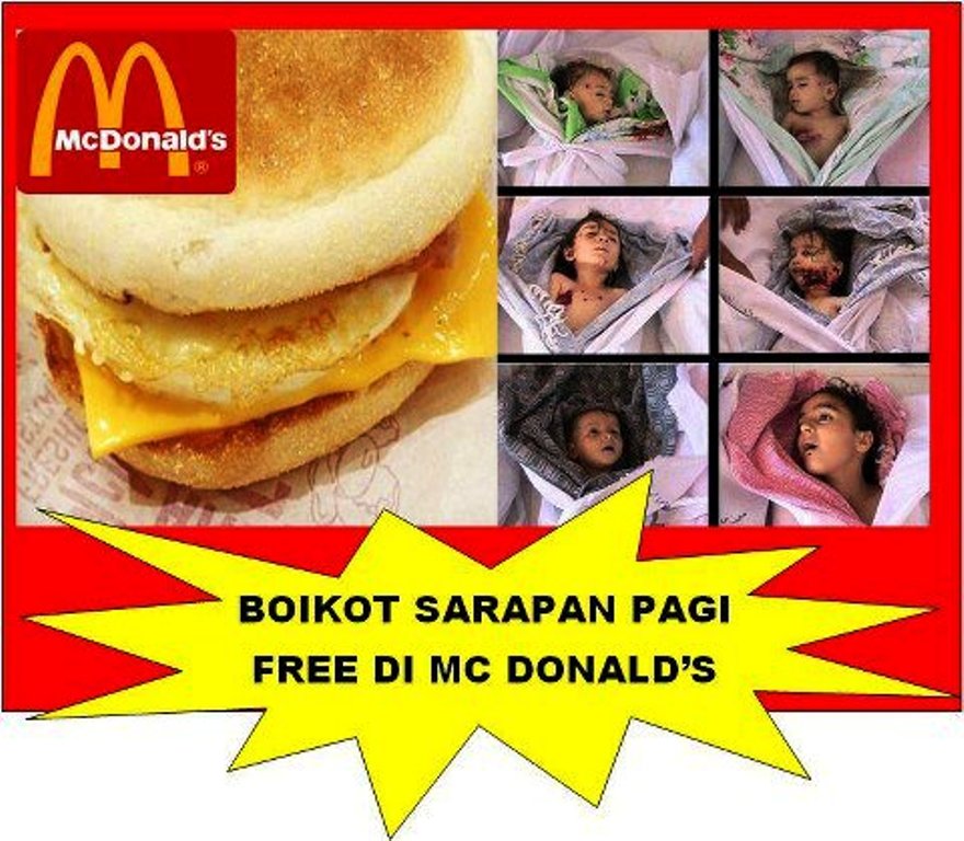 Boikot McD! - Honey IsyQi Corporation
