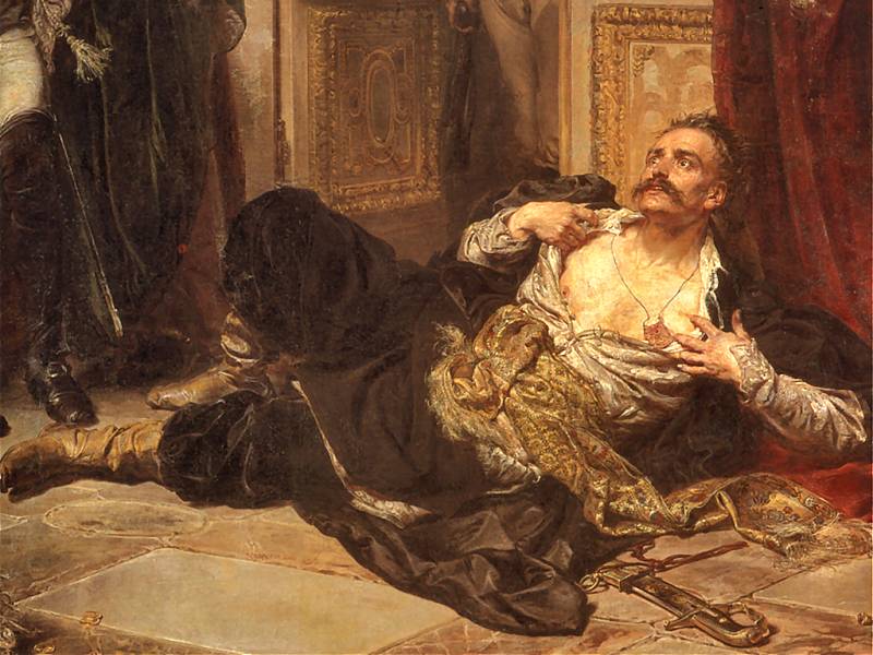 miniatury historyczne: 150 lat obrazu "Rejtan - Upadek Polski"