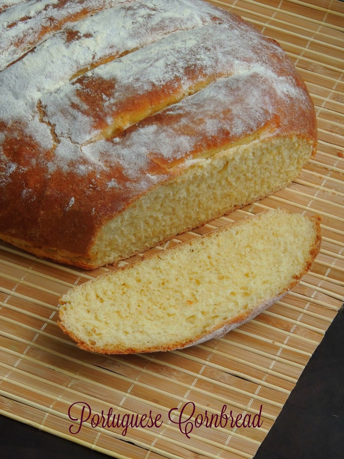 Priya's Versatile Recipes: Broa de Milho - Portuguese Cornbread