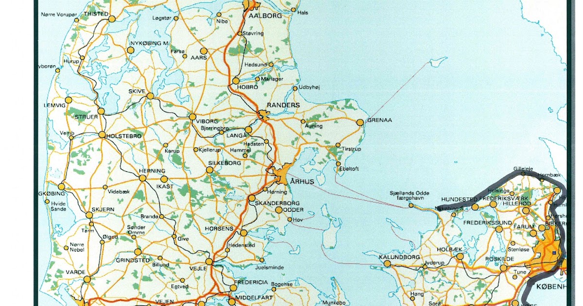 Med Danmarks kyst på venstre hånd