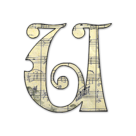 Precioso Alfabeto con Partituras Musicales. - Oh my Alfabetos!