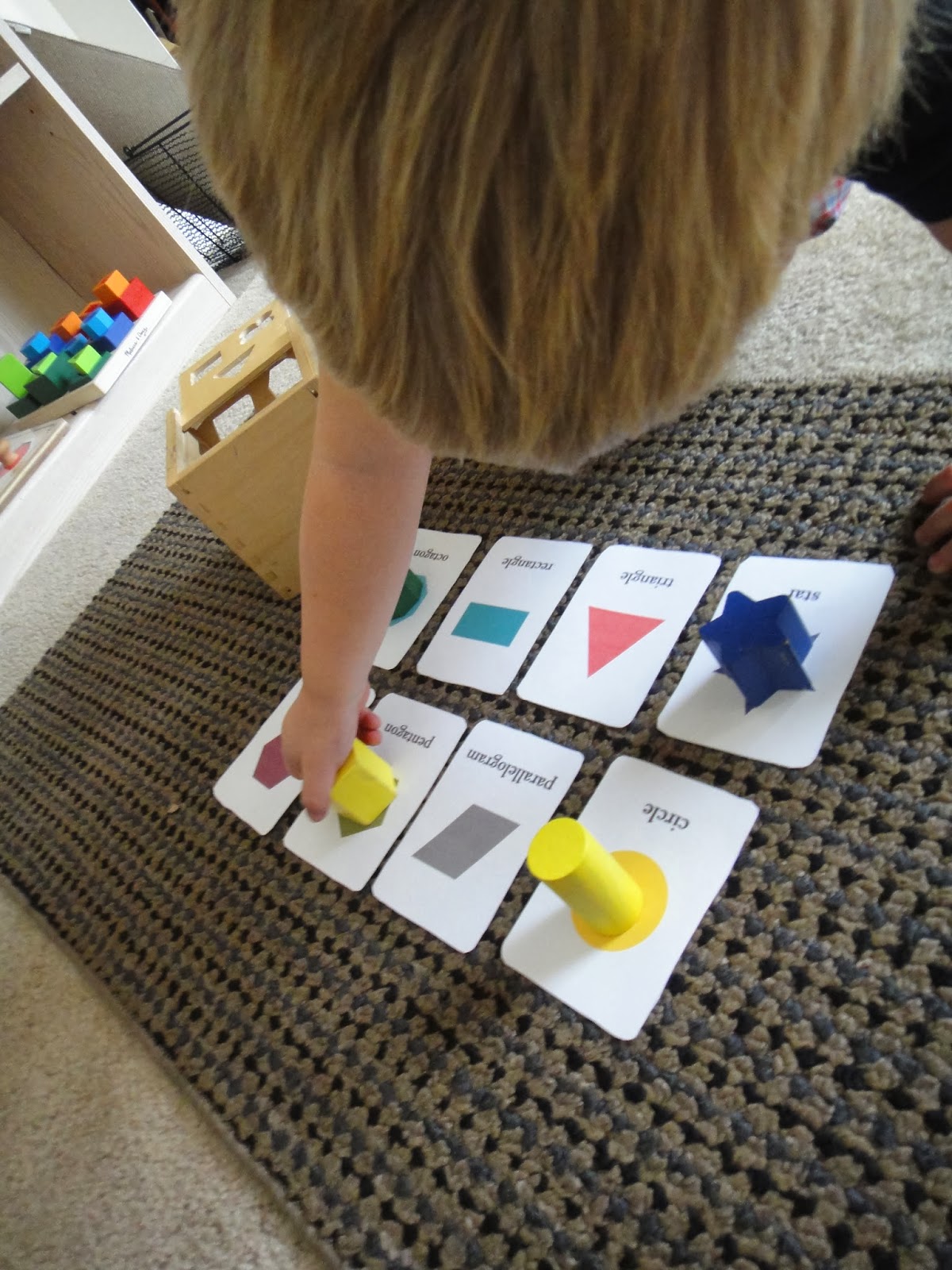 The Inspired Toddler: Free Beautiful Shapes Printables with Blocks Game